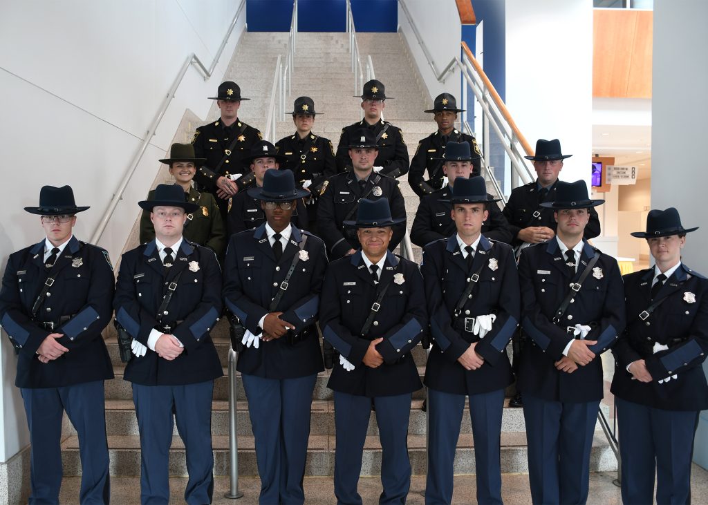 Law enforcement class graduates > Wor-Wic Community College